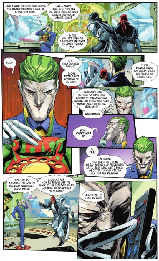 Clowns, Clowns, Everywhere Clowns in BatChat - ComicsXF